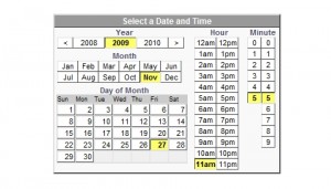 ATWidget - Easy to Customize Date & Time Picker | Web Resources | WebAppers