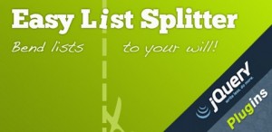 Easy List Splitter Helps You Split a List into Different Columns | Web Resources | WebAppers
