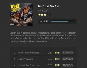 jQuery HTML5 Music Player | Web Resources | WebAppers