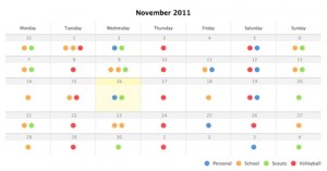 How to Create a Clean Calendar in CSS3 & jQuery | Web Resources | WebAppers