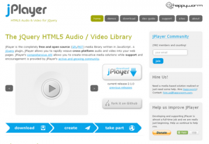 The jQuery HTML5 Audio / Video Library | Web Resources | WebAppers