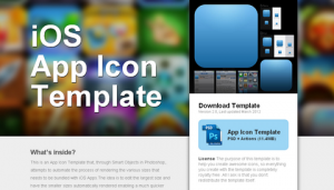Create Your iOS App Icon with App Icon Template | Web Resources | WebAppers