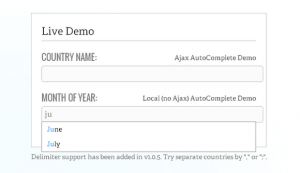 jQuery Auto-Complete & Auto-Suggest Text Input | Web Resources | WebAppers